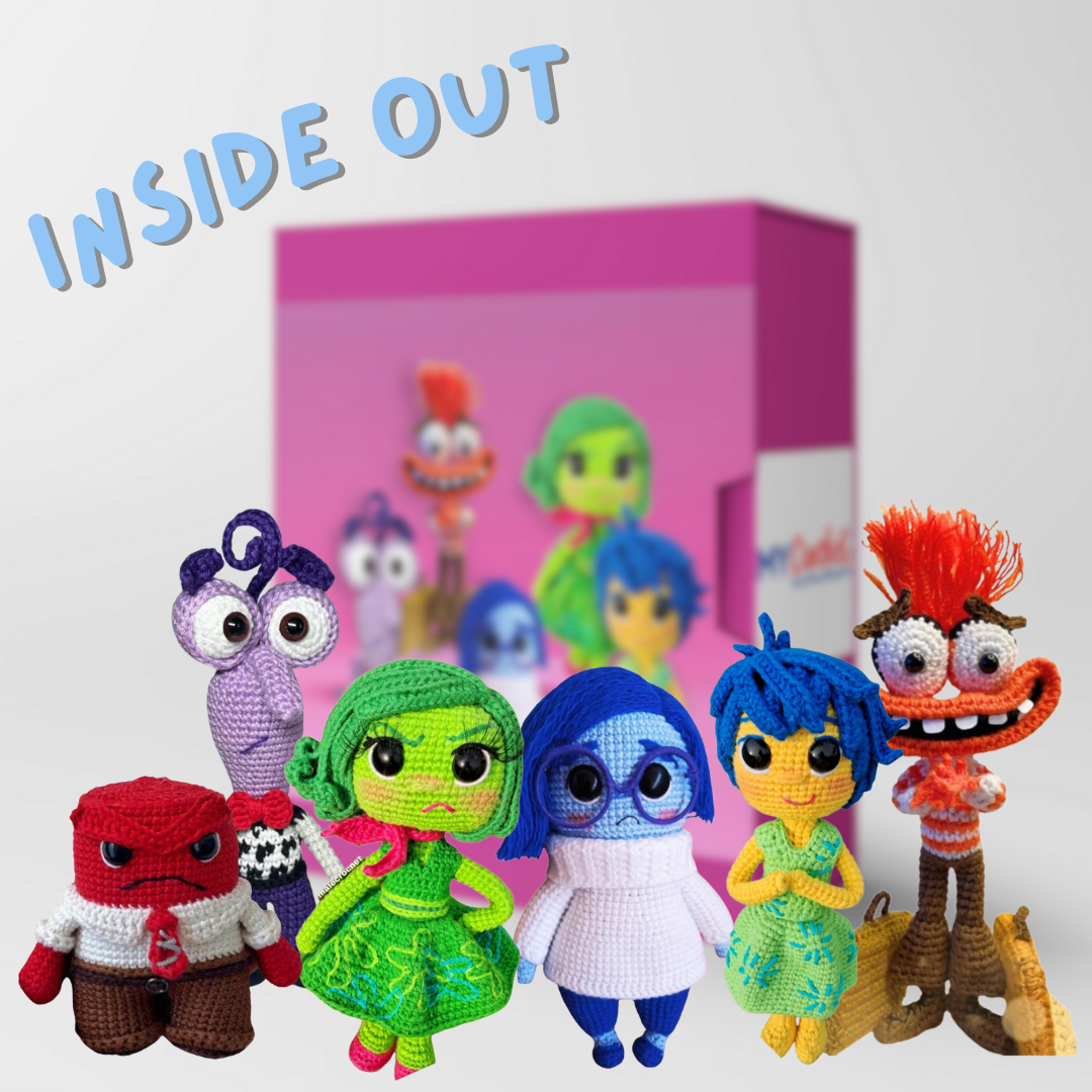 Inside Out 1&2 Amigurumi Crochet Patterns – SerenityLove